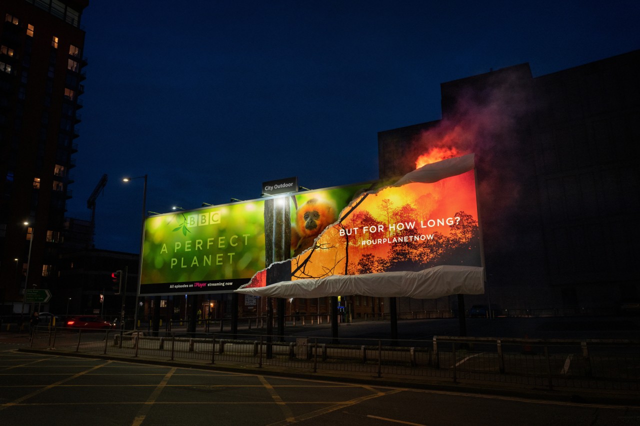 BBC's A Perfect Planet OOH Campaign | Harrison Carloss